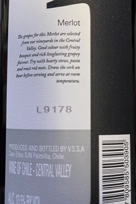 Selección: Merlot – H.C. Foods